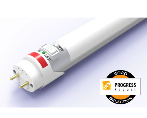 Aleddra Gen4 Emergency LED T8 Lamp Received IES Recognition | Aleddra